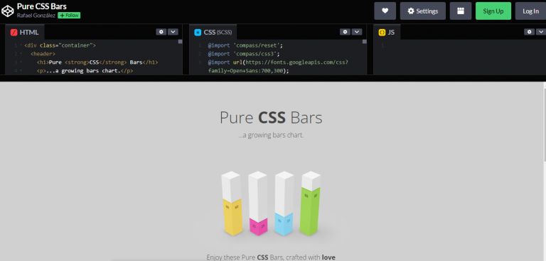18 CSS Charts and Graph Examples – WebTopic