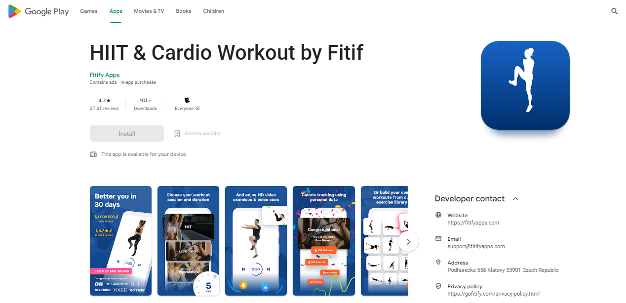 13 Best Cardio Workout Apps For You | WebTopic