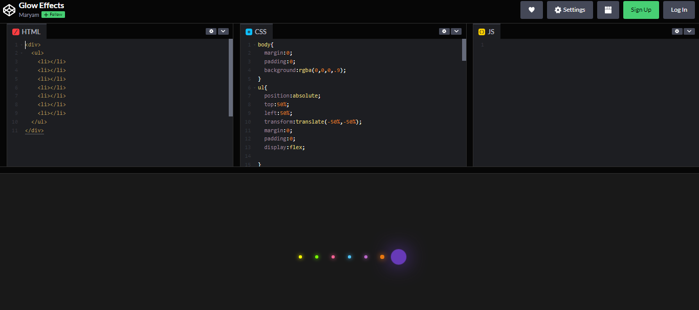 27 CSS Glow Effects With Source Codes – WebTopic