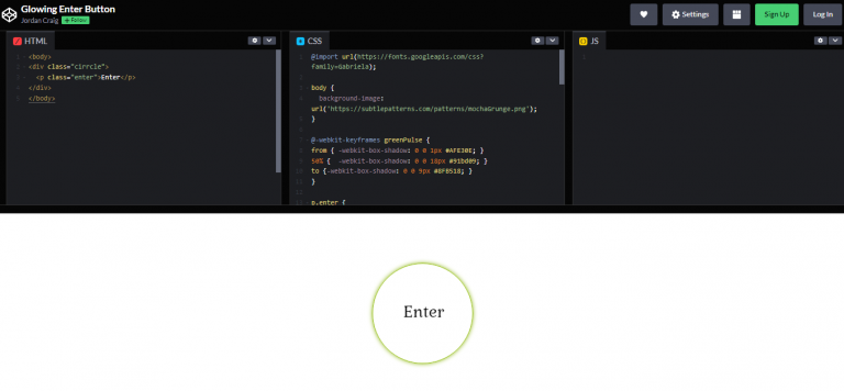 27 CSS Glow Effects With Source Codes – WebTopic