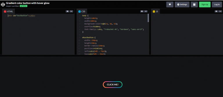 27 Css Glow Effects With Source Codes Webtopic