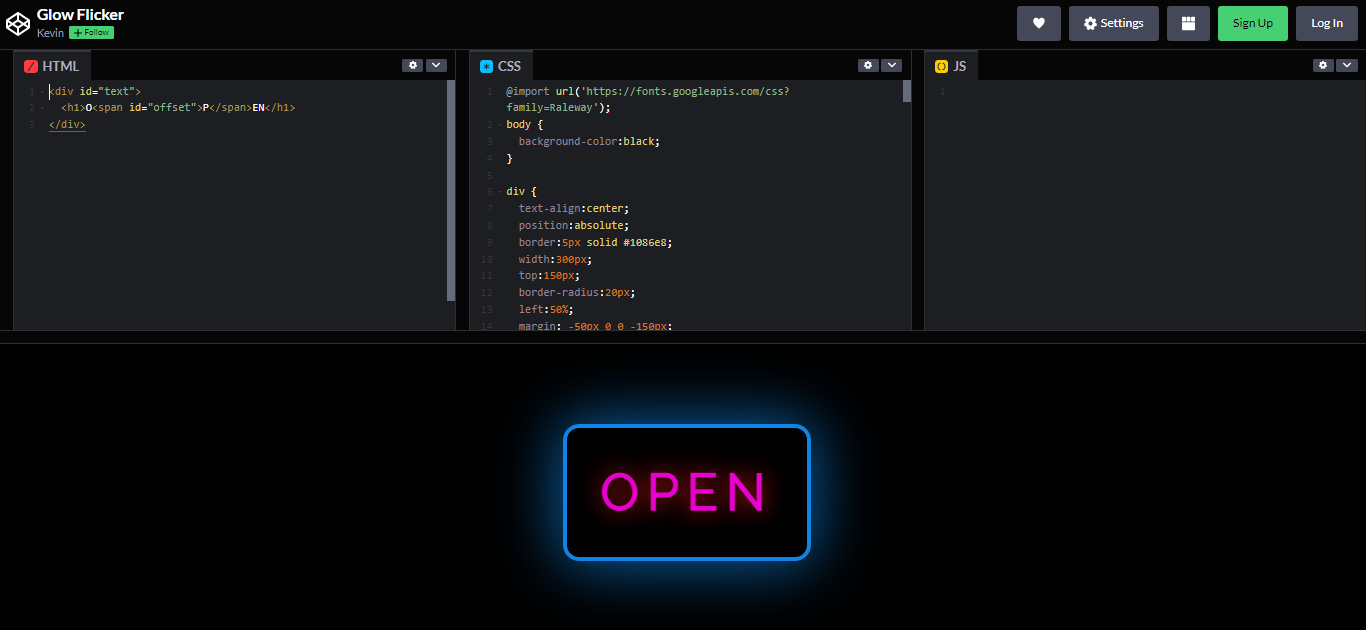 27 CSS Glow Effects With Source Codes – WebTopic