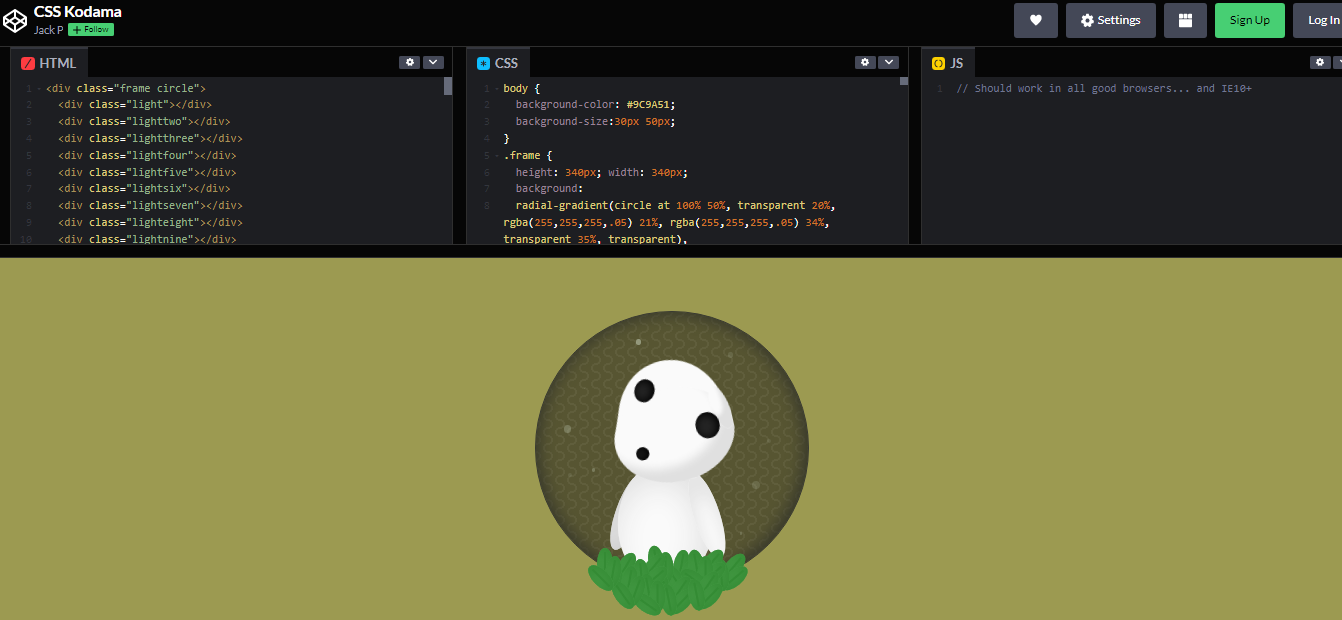 20 Studio Ghibli Characters in CSS – WebTopic