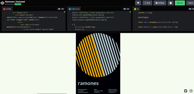 26 CSS Poster Examples To Take Inspiration – WebTopic