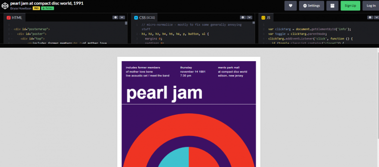 26 CSS Poster Examples To Take Inspiration – WebTopic