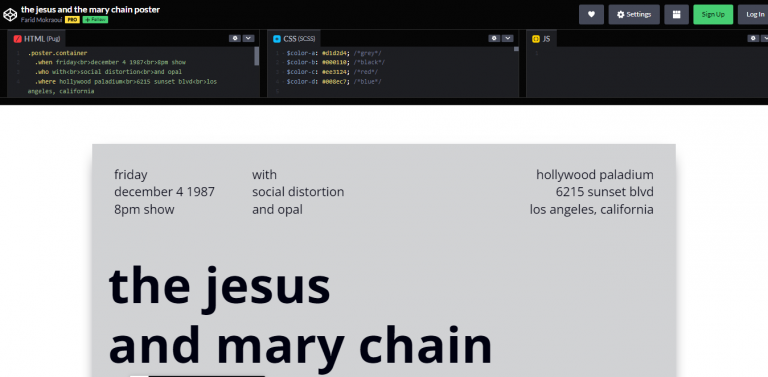 26 CSS Poster Examples To Take Inspiration – WebTopic