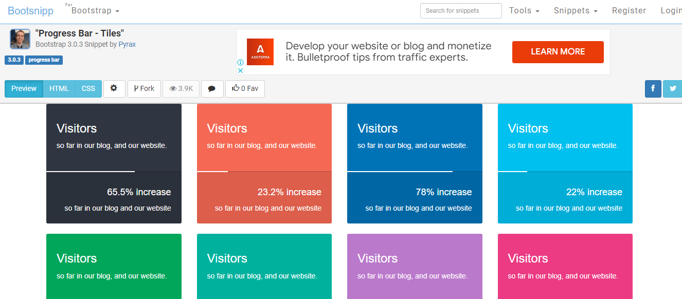 31 Bootstrap Progress Bar Examples – WebTopic