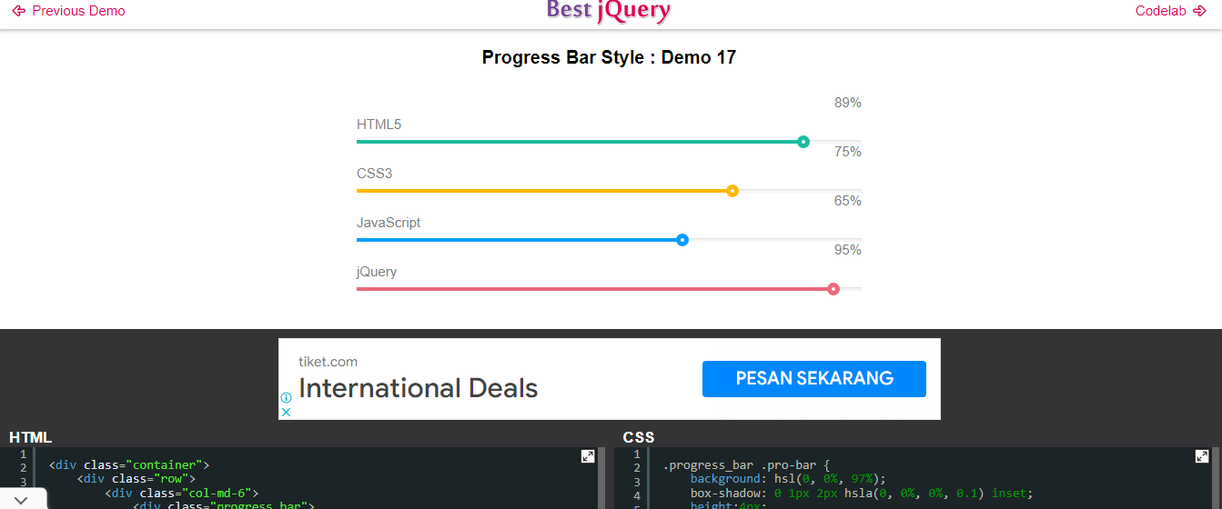 31 Bootstrap Progress Bar Examples – WebTopic