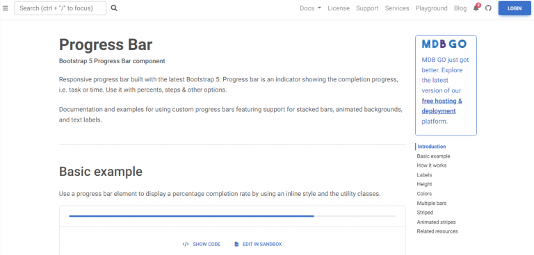31 Bootstrap Progress Bar Examples – WebTopic