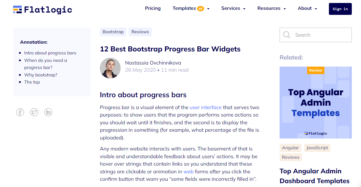31 Bootstrap Progress Bar Examples – WebTopic