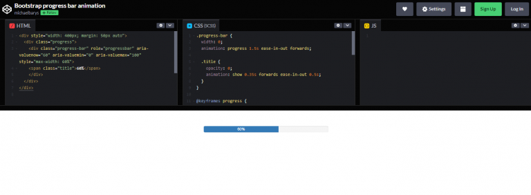 31 Bootstrap Progress Bar Examples – WebTopic