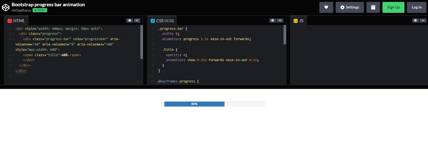 31 Bootstrap Progress Bar Examples – WebTopic
