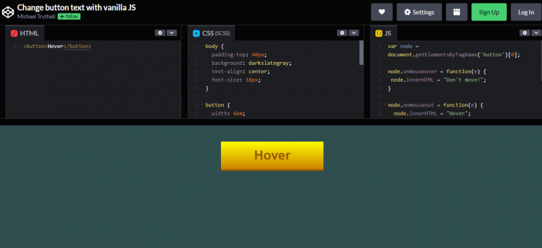 50+ JavaScript Buttons – WebTopic