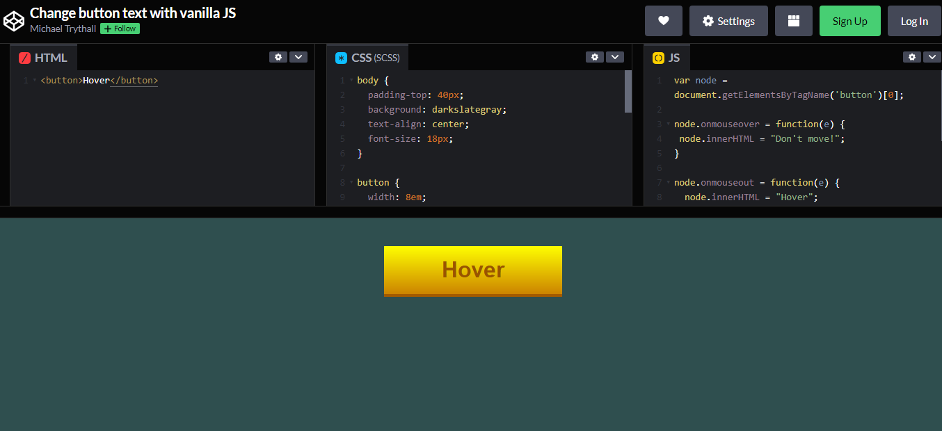 50+ JavaScript Buttons – WebTopic