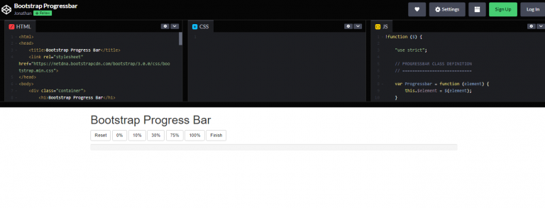 31 Bootstrap Progress Bar Examples – WebTopic