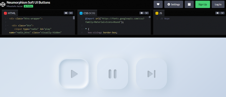 50+ JavaScript Buttons – WebTopic