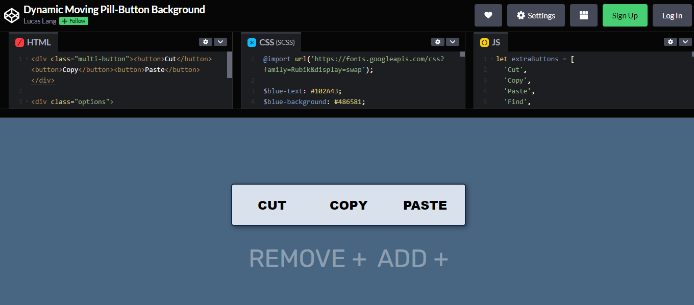 50+ JavaScript Buttons – WebTopic